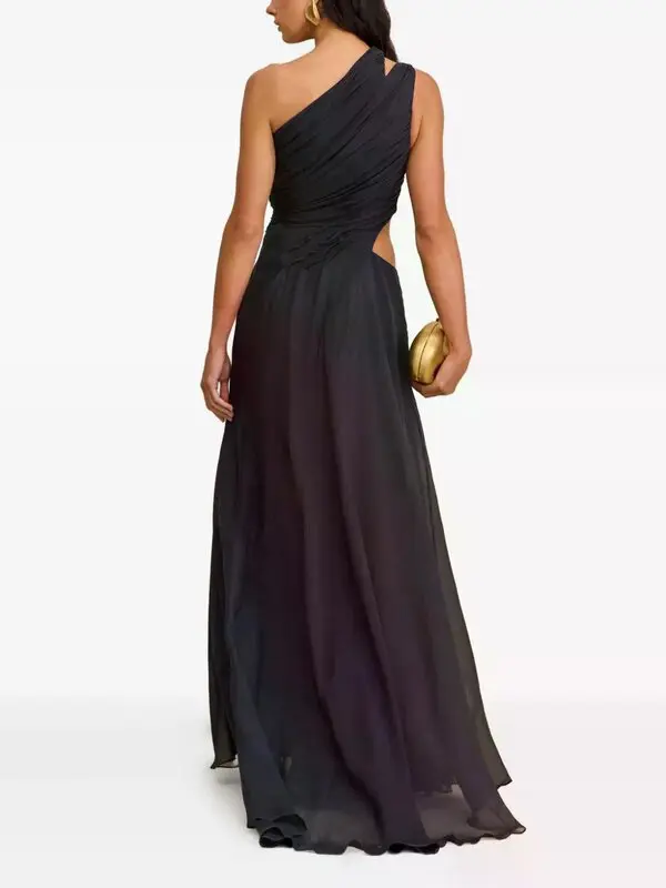 Cult Gaia Zan Gown Maxi Dress - Blue