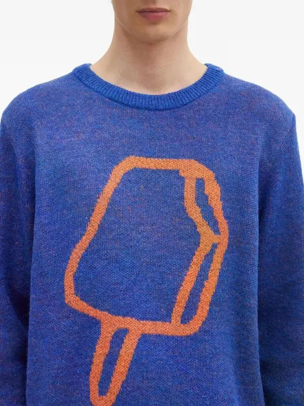 ICECREAM Motif Sweater