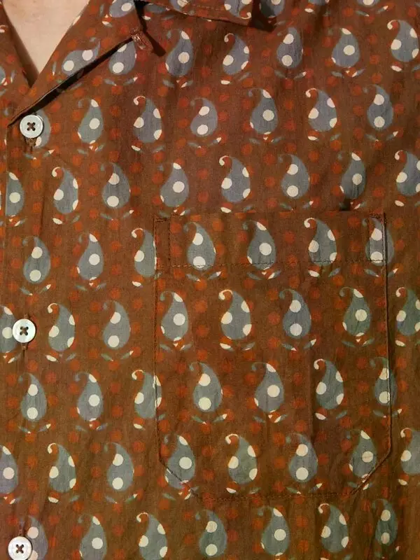 Universal Works Paisley-print Short-sleeve Shirt