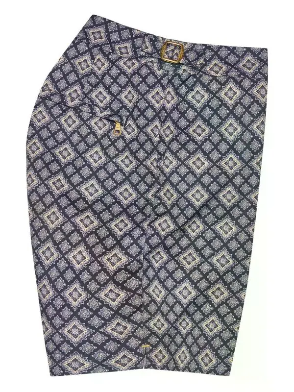 Orlebar Brown Bulldog Geometric-patterned Swim Shorts