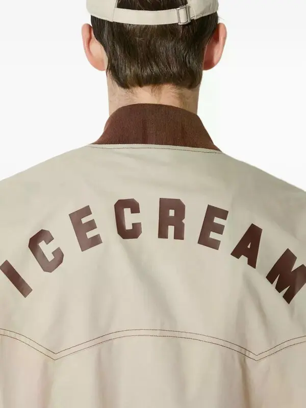 ICECREAM Logo Embroidered Bomber Jacket