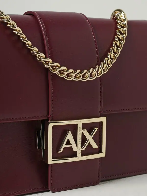 Armani Exchange Crossbody Bag - Burgundy | Editorialist