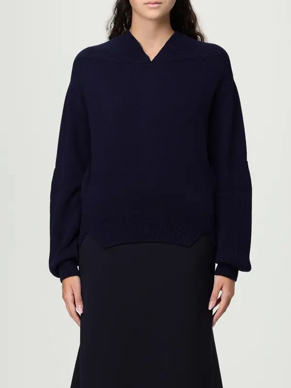 Victoria Beckham V-neck Pullover - Blue