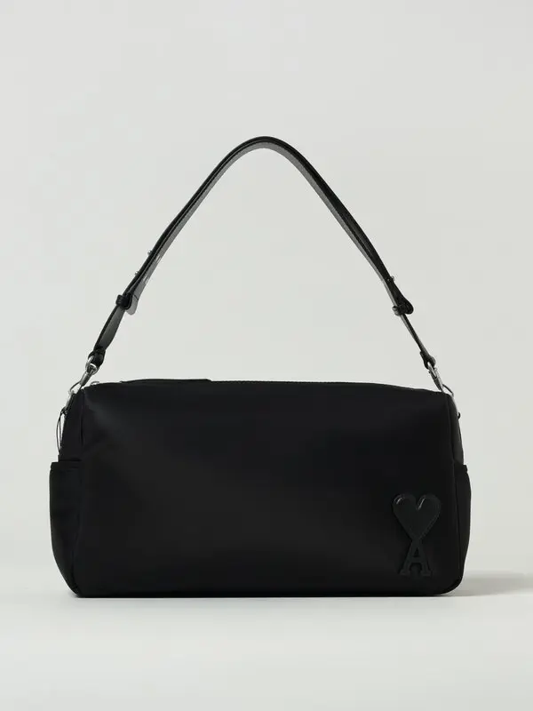 AMI Paris Shoulder Bag - Black