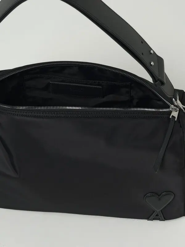 AMI Paris Shoulder Bag - Black