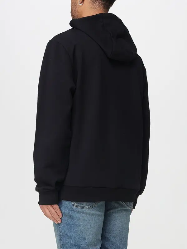 EA7 Logo Hoodie - Black