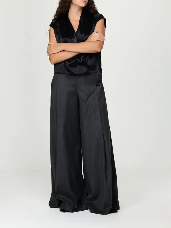 Alberta Ferretti Sleeveless Blouse - Black