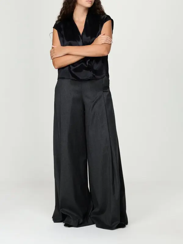 Alberta Ferretti Sleeveless Blouse - Black
