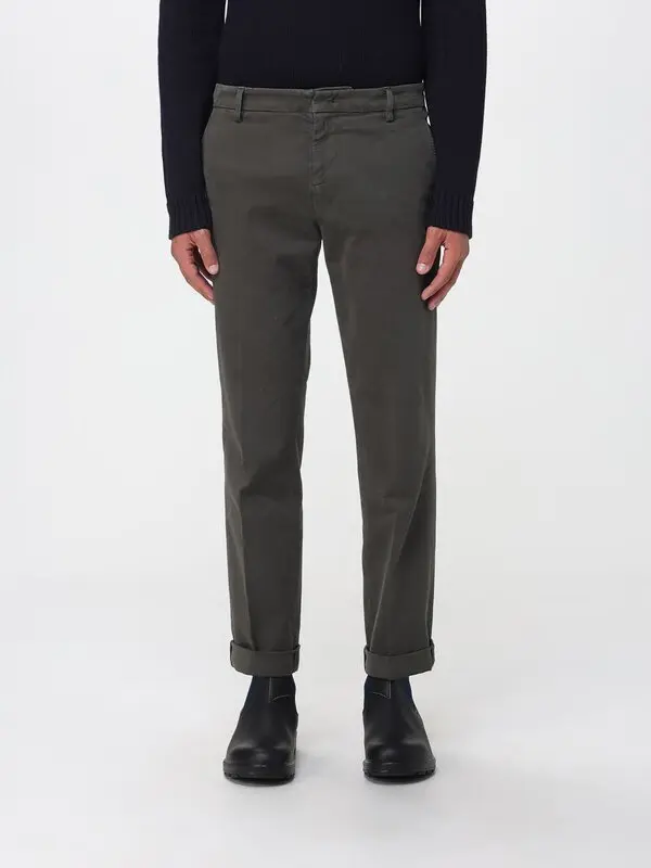DONDUP Tailored Trousers - Burnt