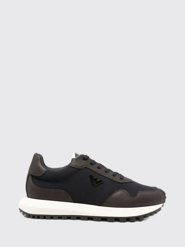 Emporio Armani Lace-up Sneakers - Navy