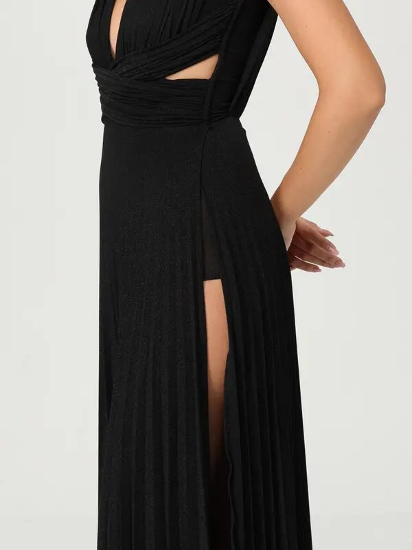 strapless open back dress Sorority One-Shoulder Ruffle Trim Dress White main image 1