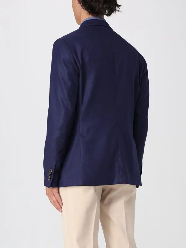 LUIGI BIANCHI Tailored Jacket - Blue