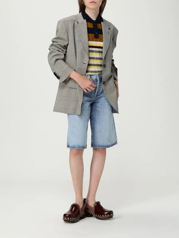 Marni Striped Knit Polo Shirt