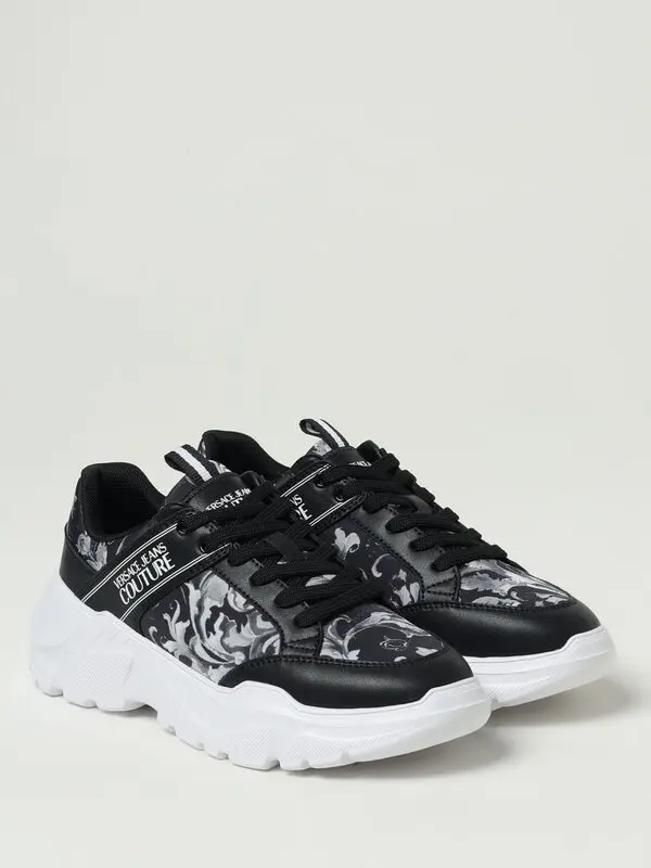 Versace Low Top Sneakers - Black