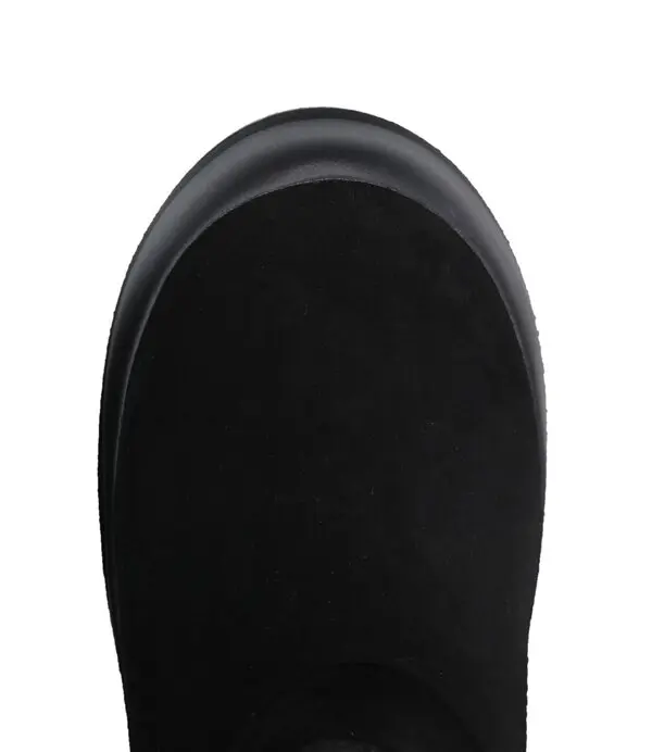 Moon Boot Suede Leather Boots - Black