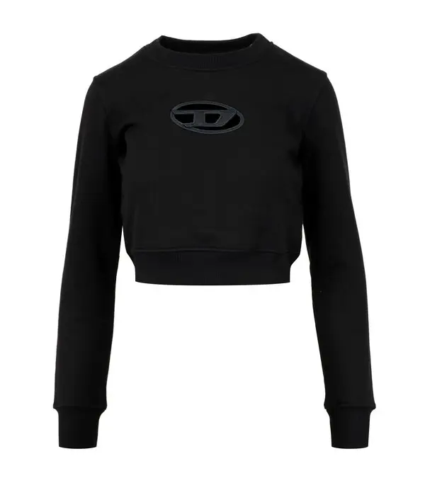 DIESEL® Cropped Sweater - Black