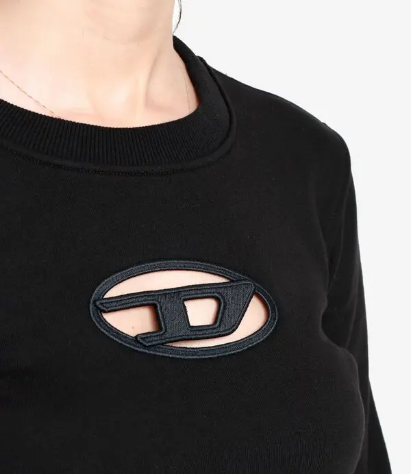 DIESEL® Cropped Sweater - Black