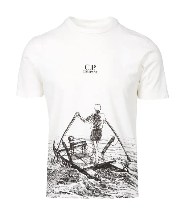 C.P. COMPANY T Shirts And Polos - White
