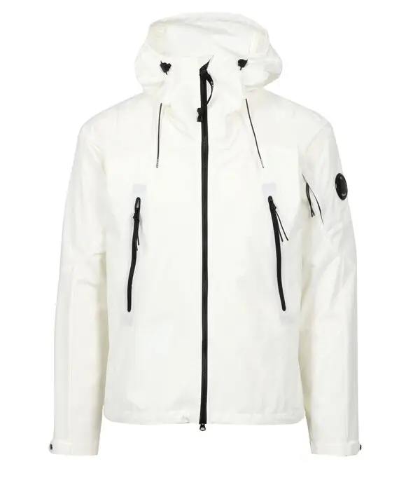 C.P. COMPANY Technical Fabric Jacket - White
