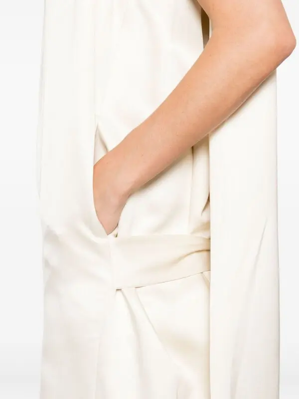 TOTEME Cocoon Scarf Dress - Beige