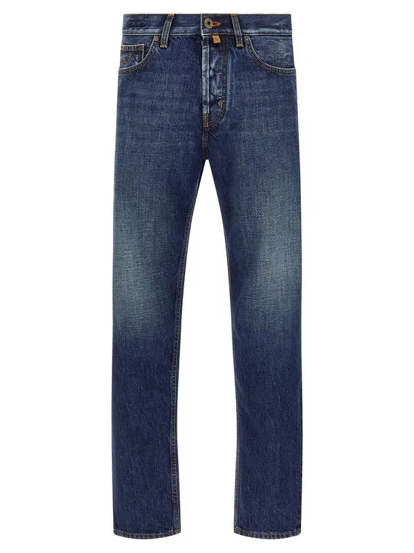 Jacob Cohen Cropped Tapered Jeans