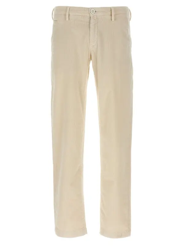 Jacob Cohen Velvet Straight Leg Pants