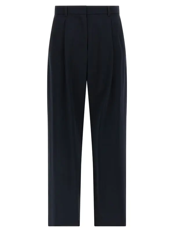 Max Mara Siri Wide Leg Pants - Blue