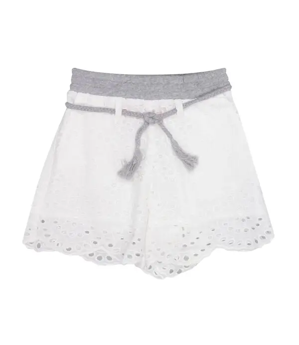 MAX&CO Shorts With San Gallo Lace
