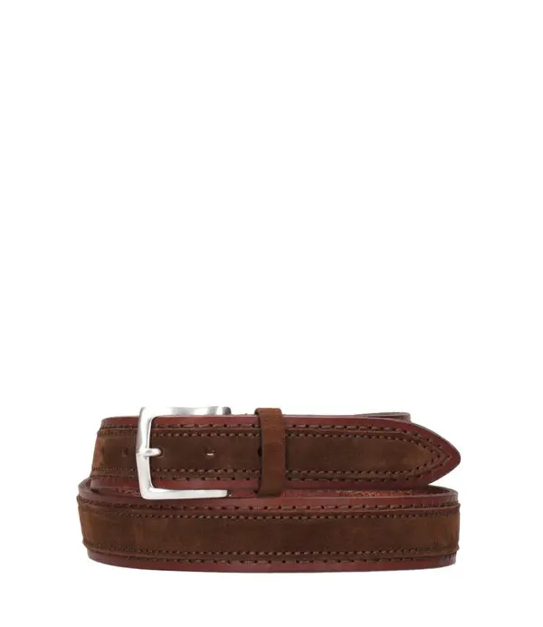 ORTIGNI Suede Belt - Brown