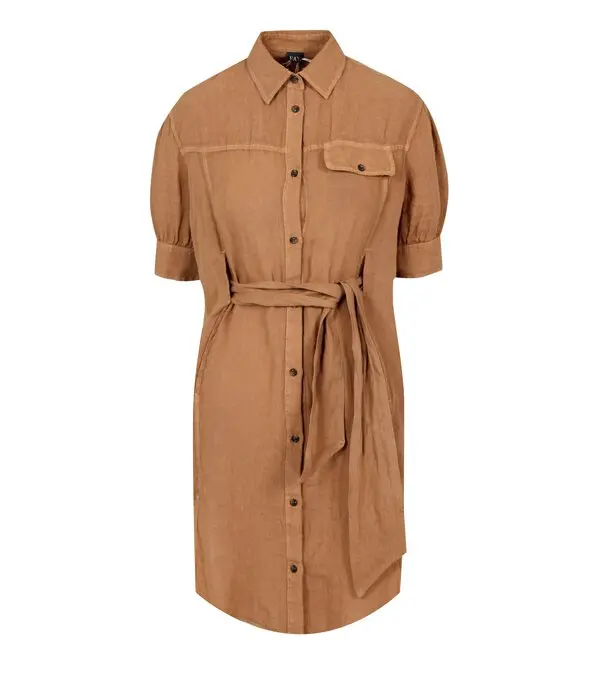 FAY Chemisier Dress - Camel