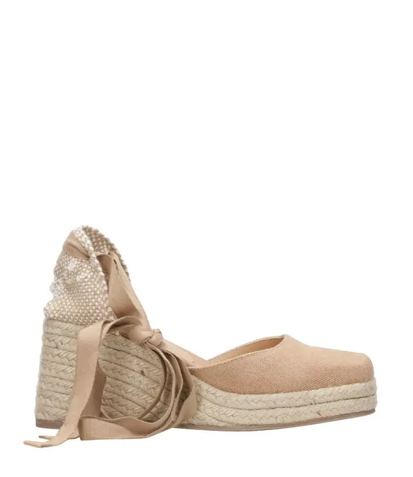 CastaÑer Espadrille With Ankle Strap - Brown