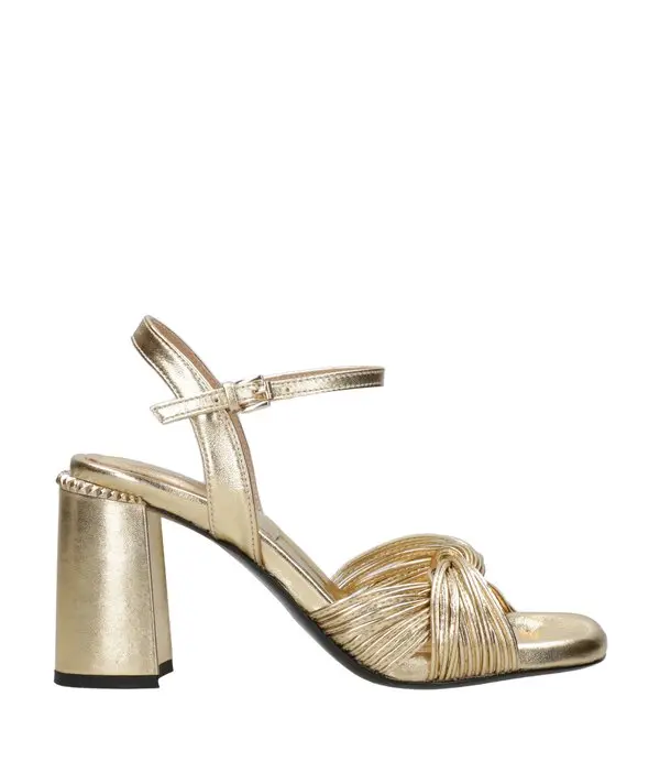 Ash Satin Strappy Sandals
