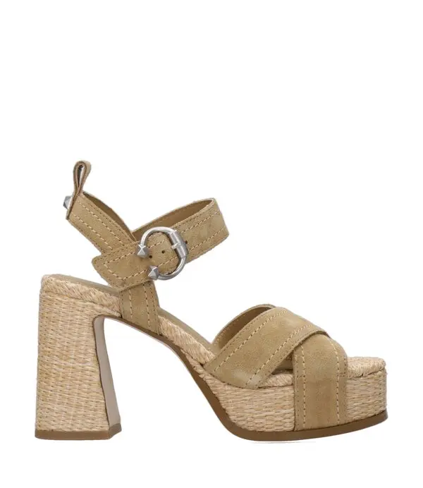 Ash Braided Suede Leather Sandals