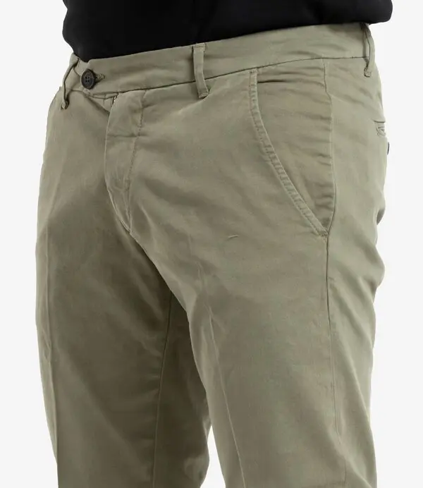 ROY ROGER'S Slim Fit Trousers - Green