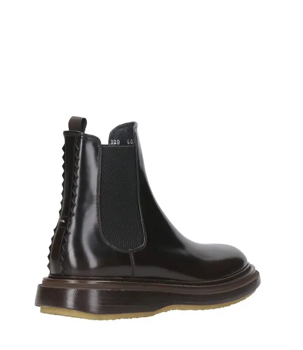 THE ANTIPODE Glossy Leather Chelsea Boots