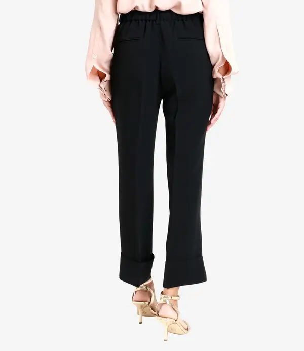 N°21 Pleated Cropped Trousers