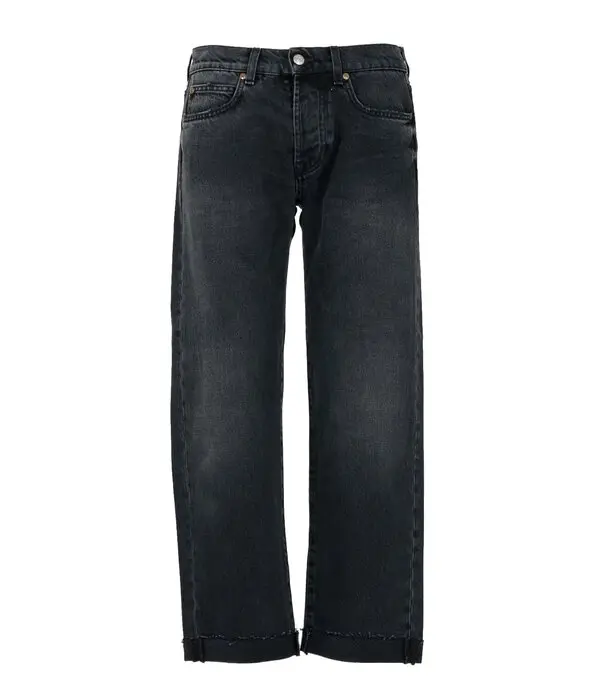 ROY ROGER'S Cropped Boyfriend Jeans