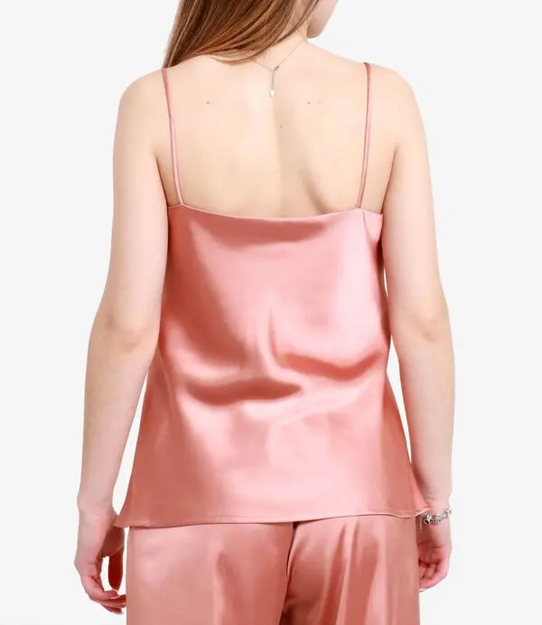 Herno Satin Top - Pink