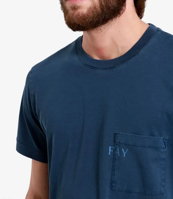 FAY T Shirts And Polos - Blue