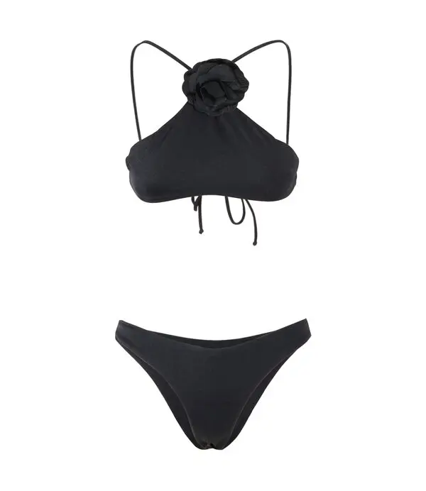 PHILOSOPHY BY LORENZO SERAFINI Two Piece Swimsuit - Black