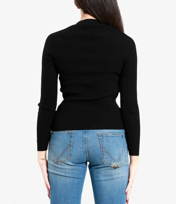 GRAN SASSO Cotton V-neck Sweater
