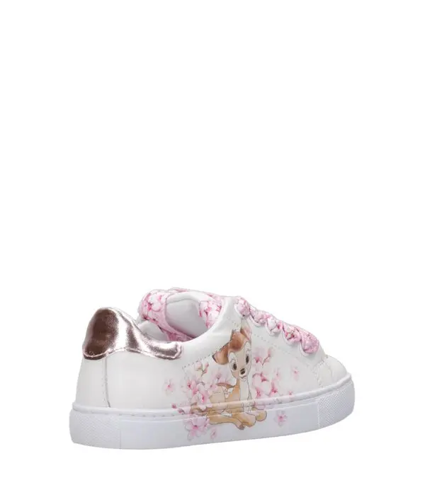 Monnalisa Printed Leather Sneakers