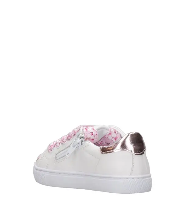 Monnalisa Printed Leather Sneakers