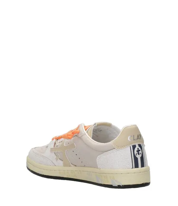 Premiata Leather And Suede Sneakers
