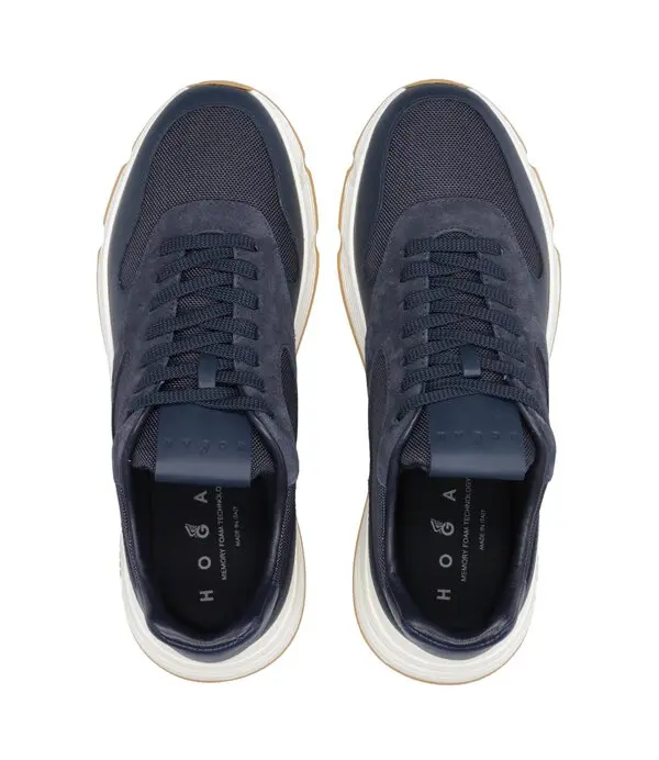 Hogan Lace-up Sneakers - Blue