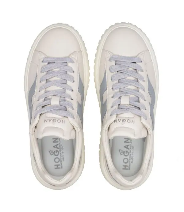 Hogan Nappa Sneakers - Panna+celeste