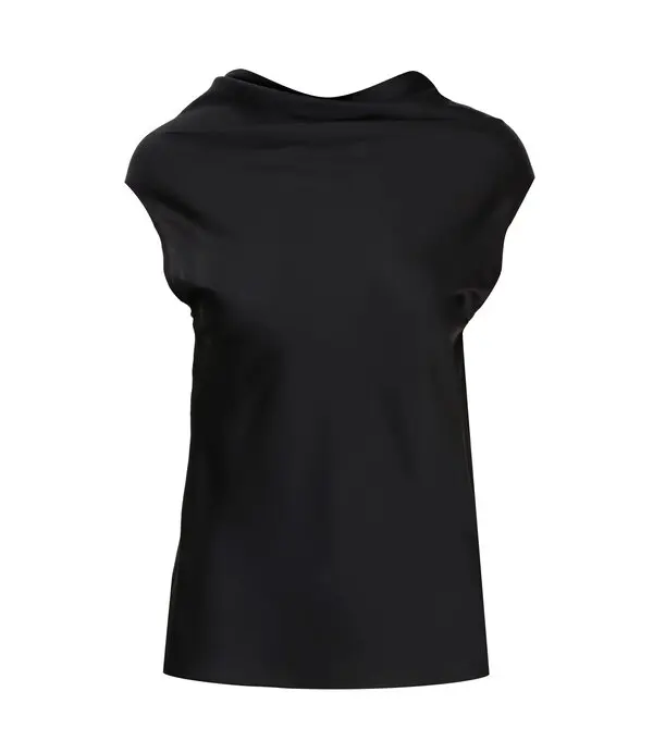 PHILOSOPHY BY LORENZO SERAFINI Crêpe Top - Black