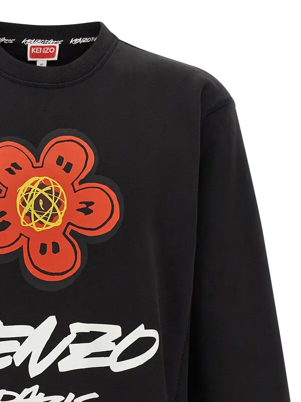 Kenzo Logo Print Sweatshirt