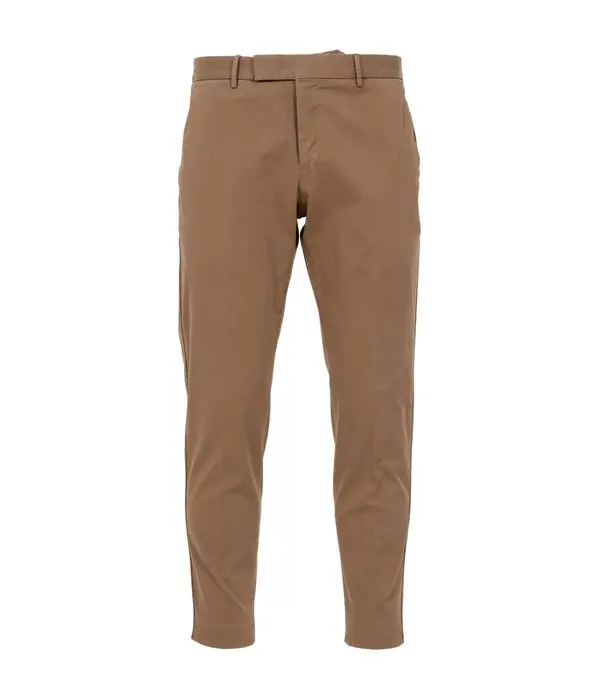 PT TORINO Tailored Cotton Gabardine Trousers