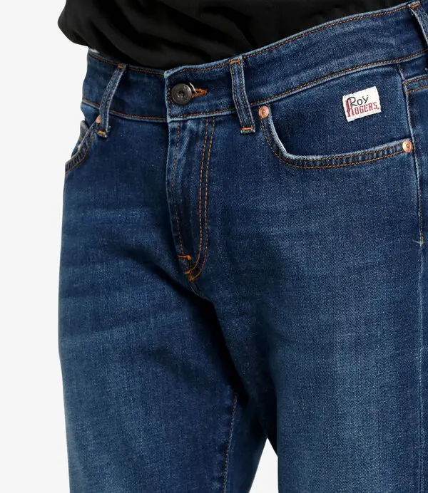 ROY ROGER'S Slim Fit Jeans - Denim Blu